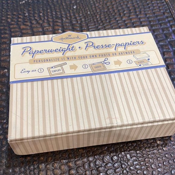 Hallmark | Office | Paperweight With Personalized With Your Own Photo ...